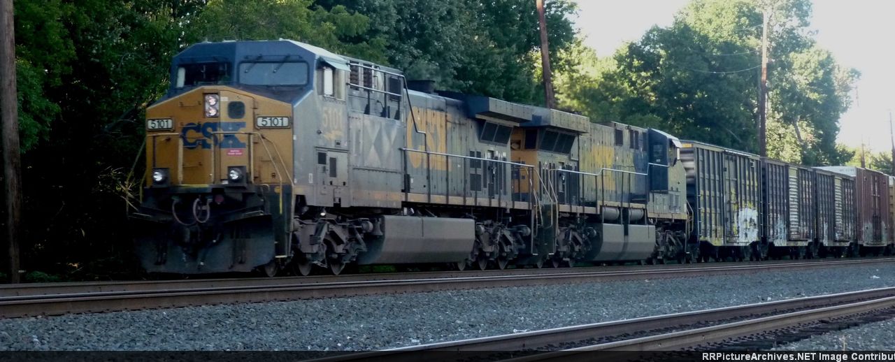 csx 629 & 5101